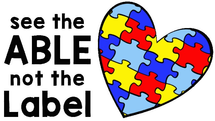 See the Able Not the Label Vinyl Decal Autism Awareness - Etsy