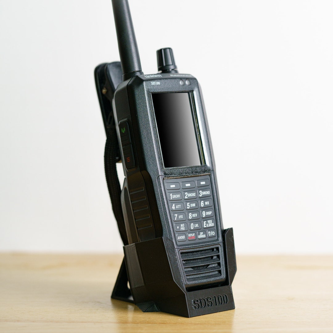 Uniden SDS100 Radio Police Scanner Custom Stand | 3D Designed & Printed ...