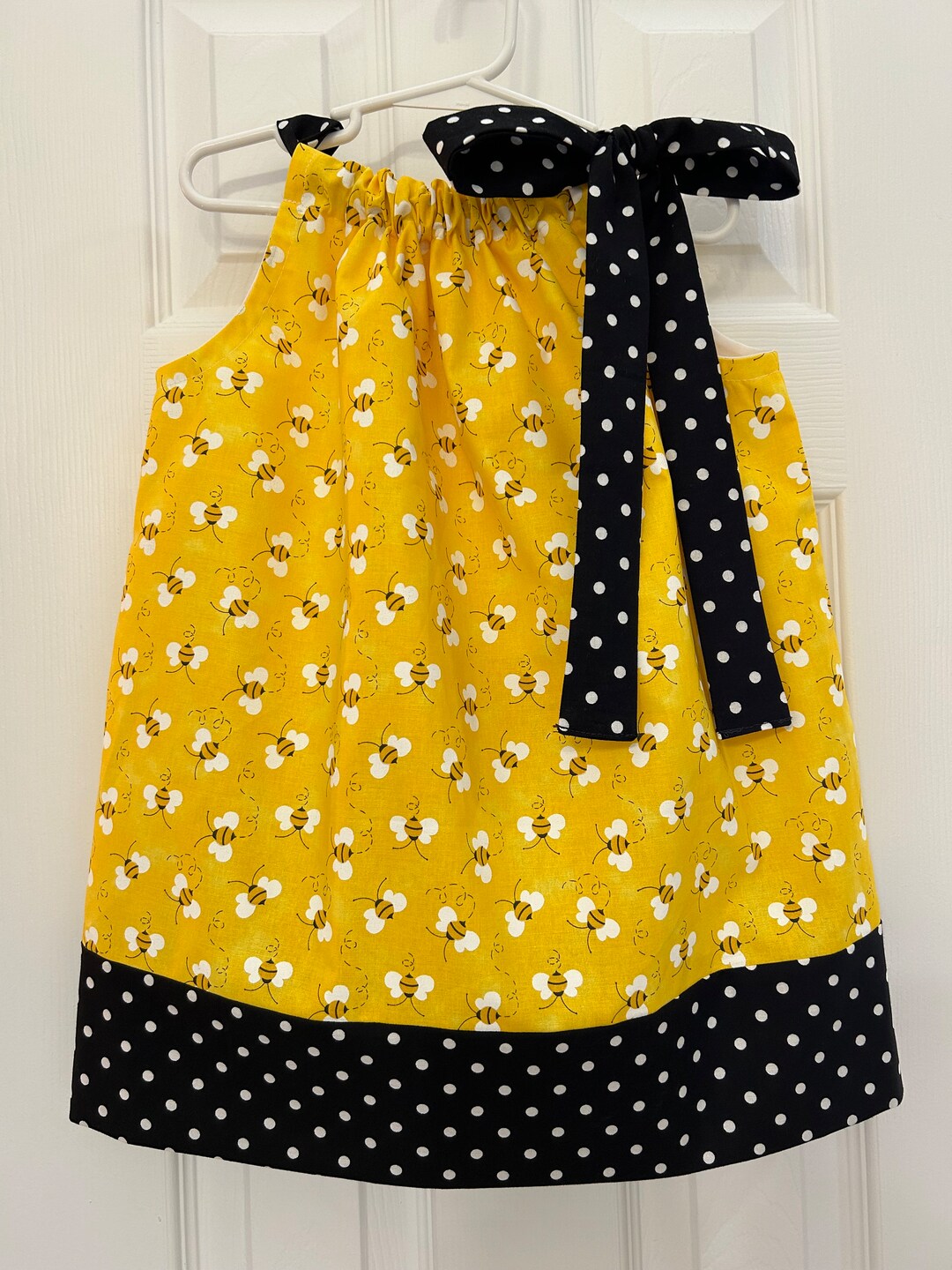 Bumblebee Dress Bee Dress Pillowcase Dress Dress With Bees Girls Dress ...