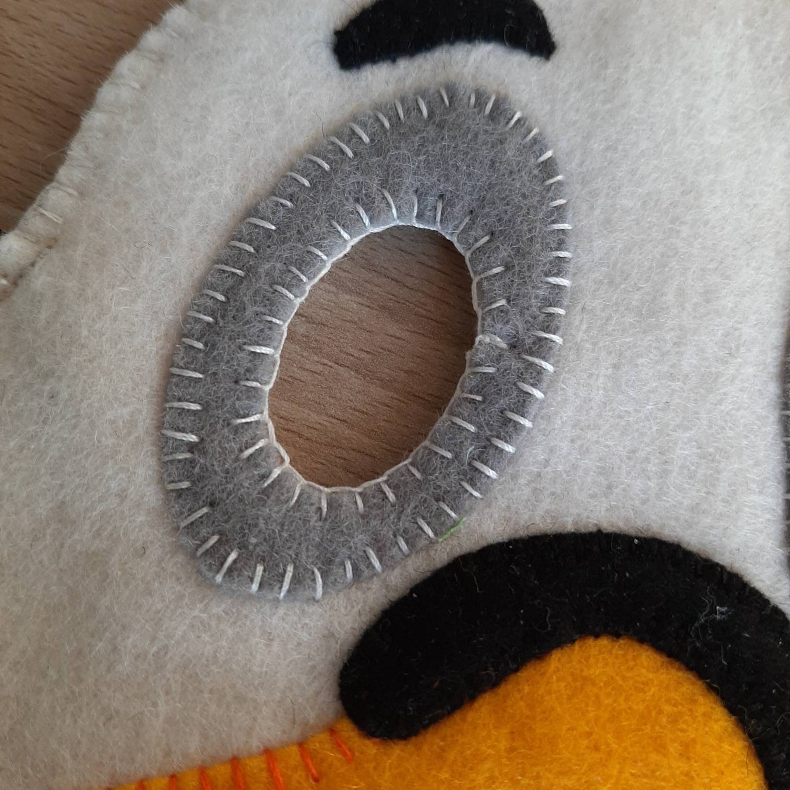 Hedgehog Felt Mask - Etsy