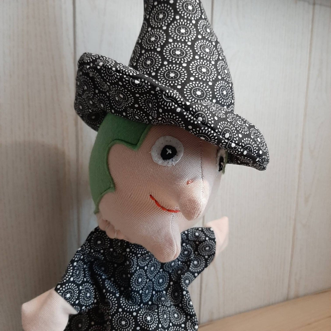 Fabric Witch Hand Puppet for Storytelling - Etsy
