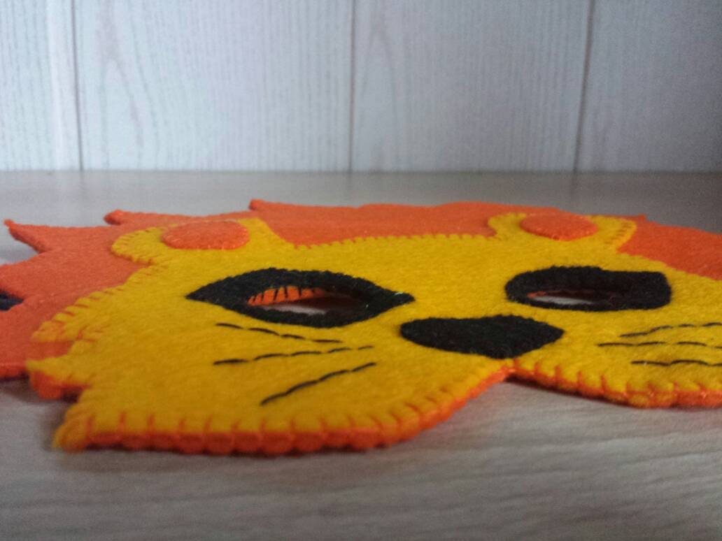 Hedgehog Felt Mask - Etsy