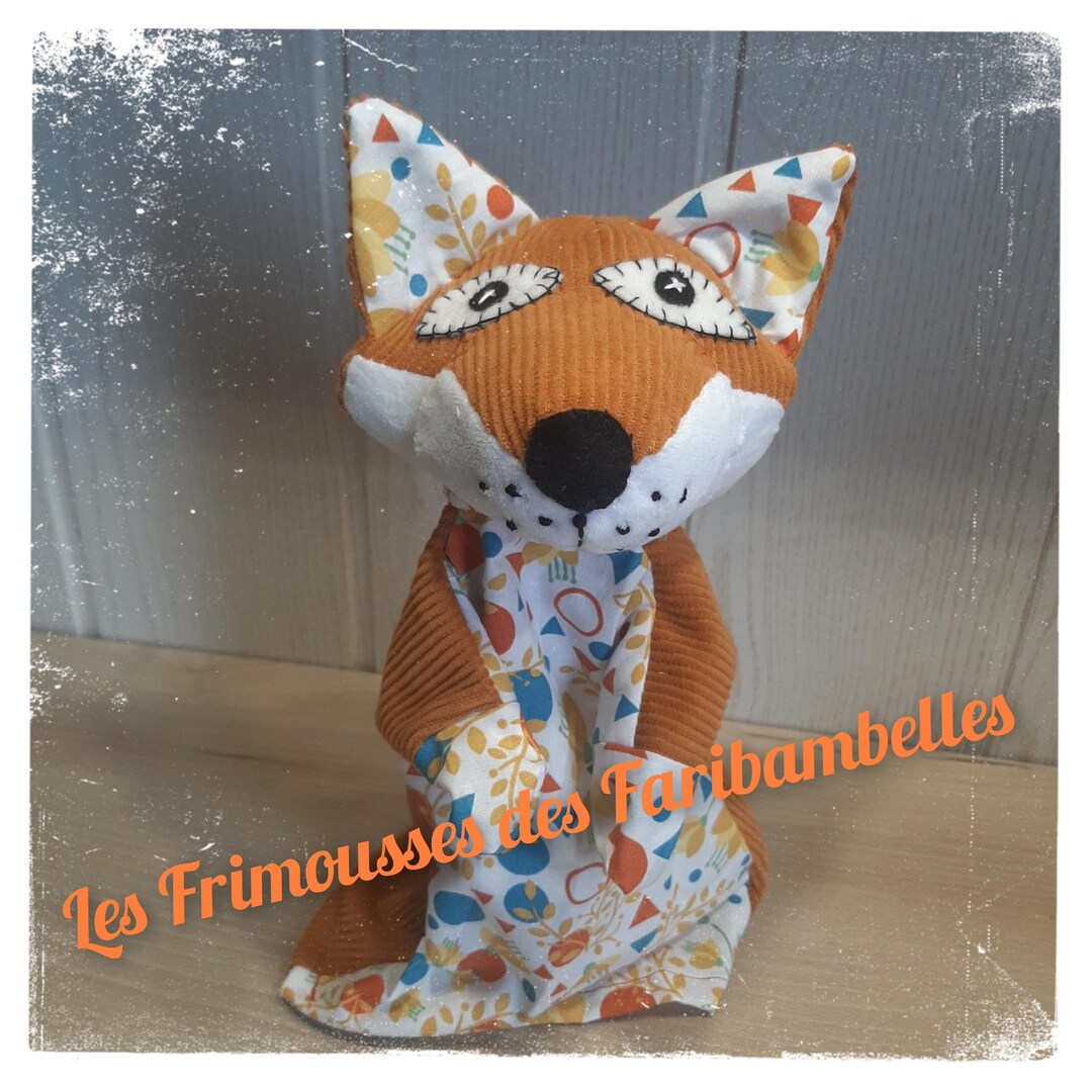 Fabric Fox Hand Puppet - Children's Toy for Storytelling - Etsy