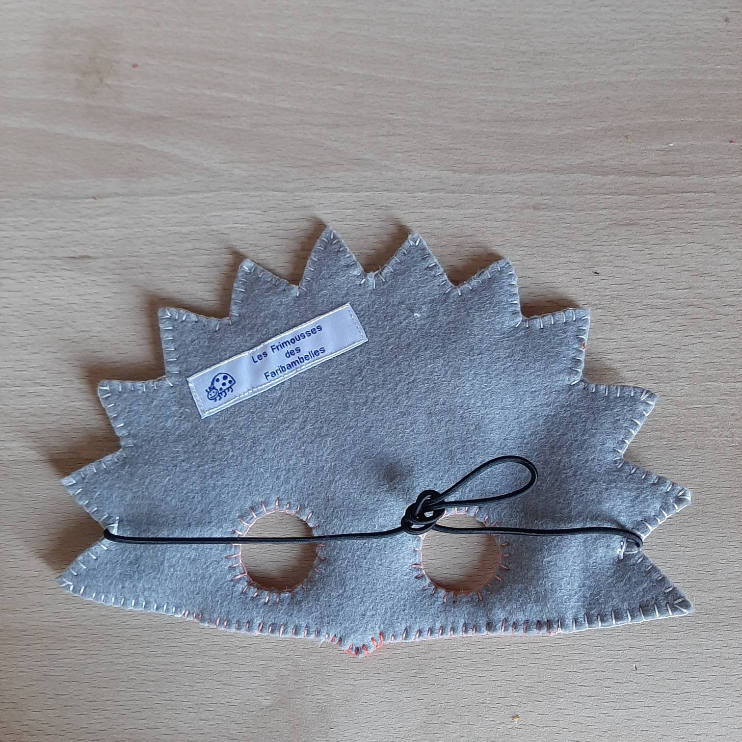 Hedgehog Felt Mask - Etsy