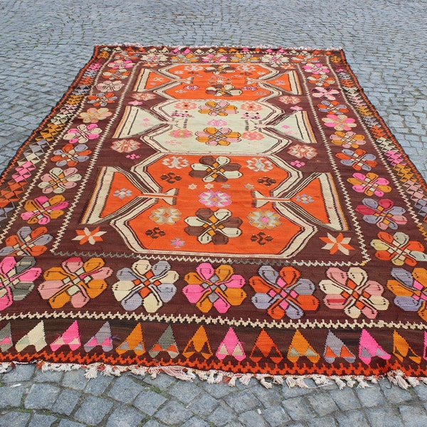 Large Kilim Rug - Etsy