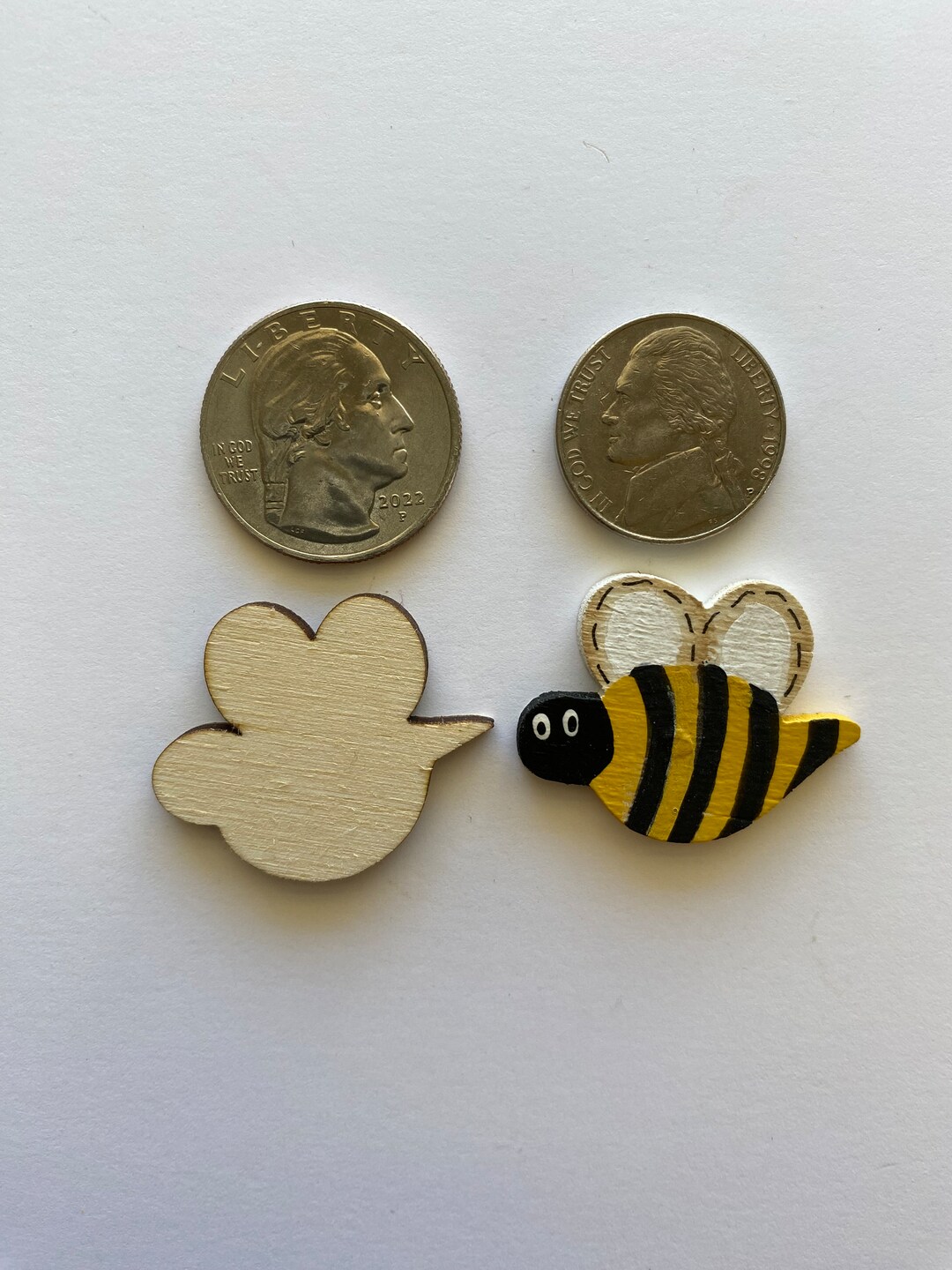 Laser Cut Bumble Bee Wood Cutouts: Spring Decor, Kids Crafts - Etsy UK