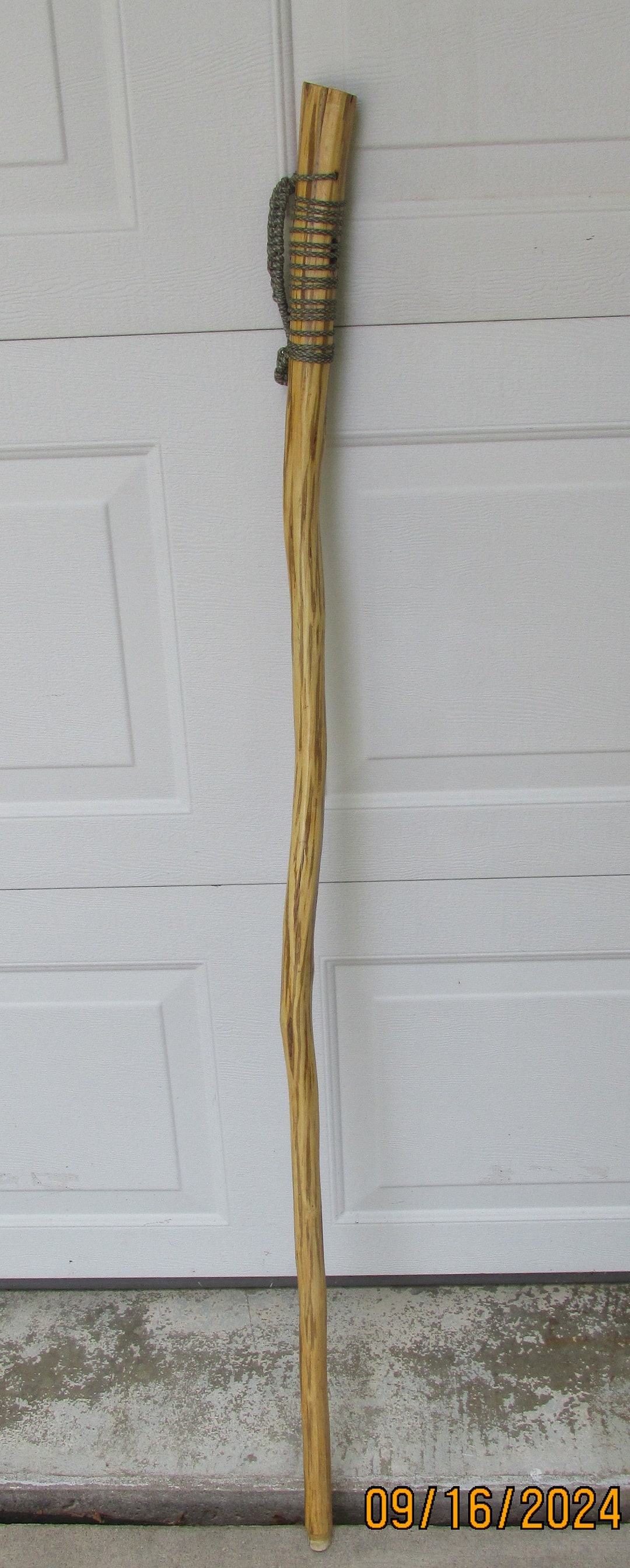 Walking Stick With Cord Wrapping and Handle (#1) - Etsy