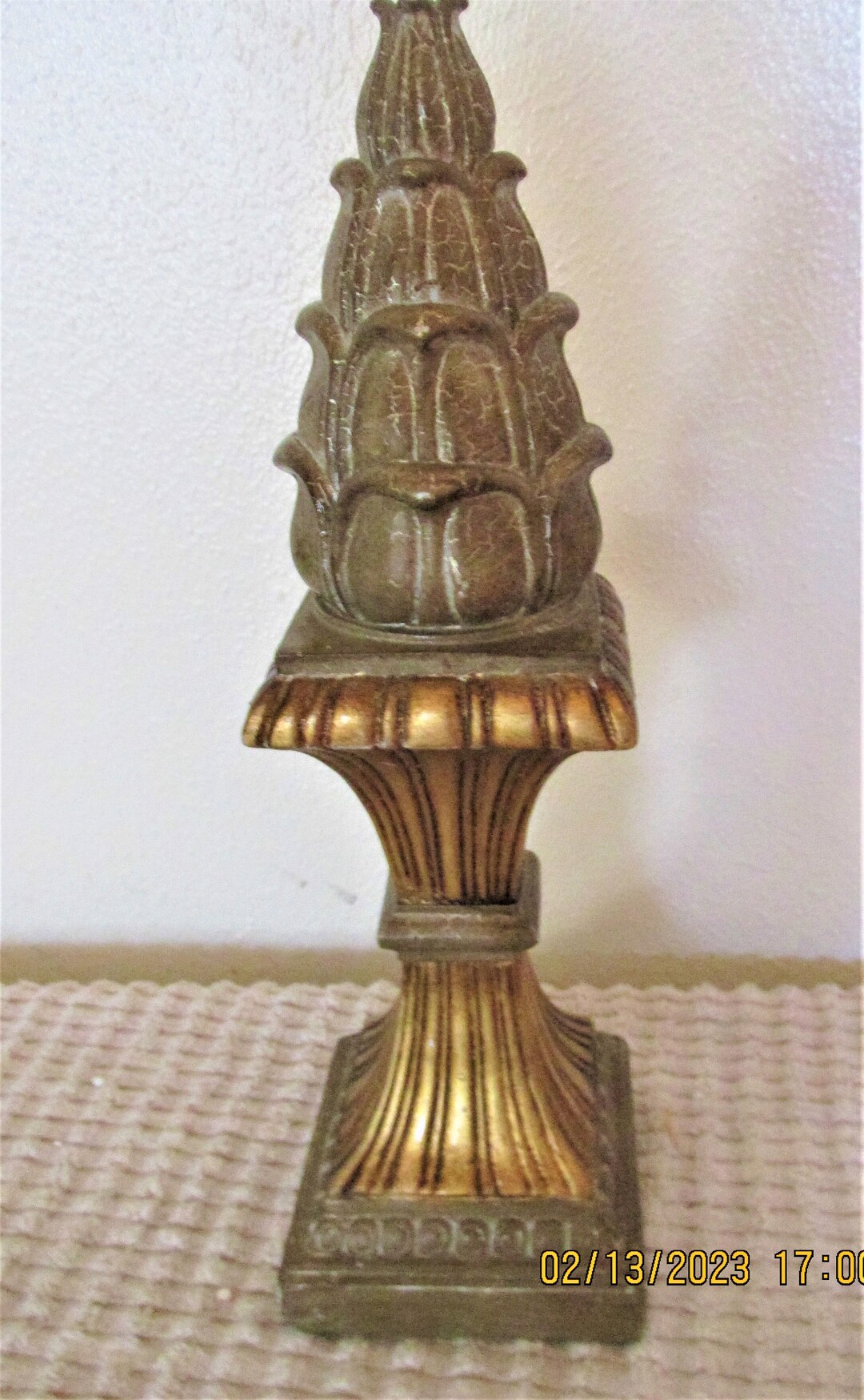 Mantle or Table Top Décor Finial - Etsy