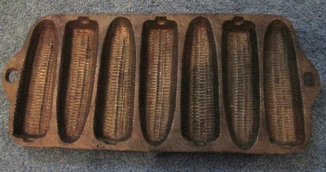 Cast Iron Cornbread Muffin Pan Made in Taiwan - Etsy