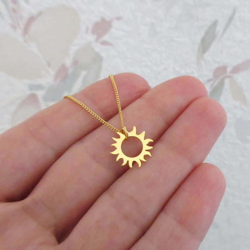 Sun Pendant - Etsy