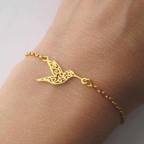 Bird Bracelet - Etsy