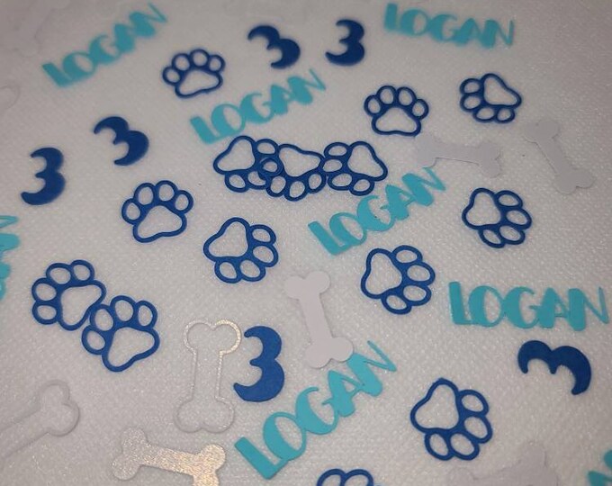 Personalized Chunky Bluey Inspired Party Confetti-table Scatter - Etsy