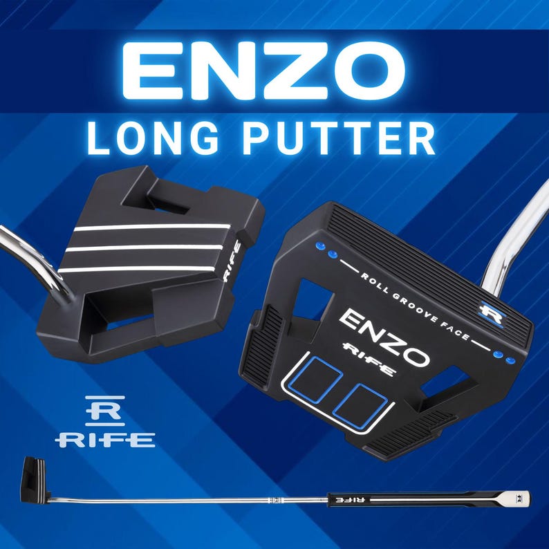 Rife ENZO Putter - 38 Inches Extra Long Total Length With Extra Long ...