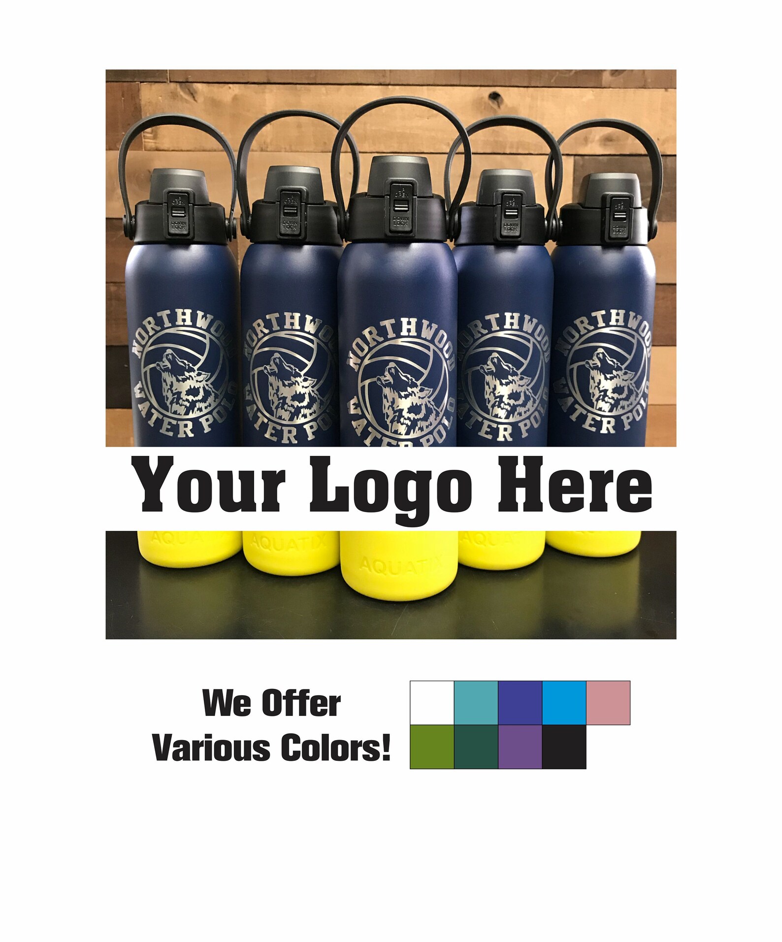 5 Pack & Up-Bulk-Your Logo Here-High | Etsy