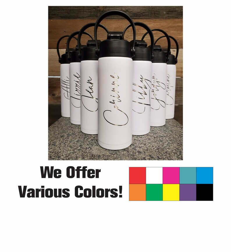 5 Pack & Up Bulk Script Font Name Personalized Laser Engraved - Etsy