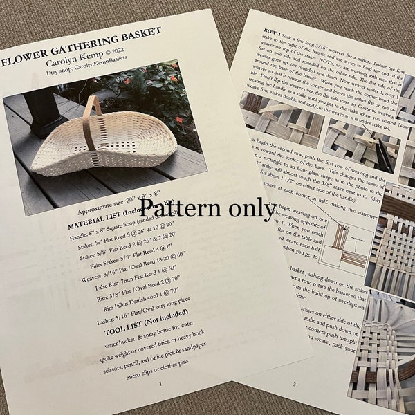 Gathering Basket - Etsy