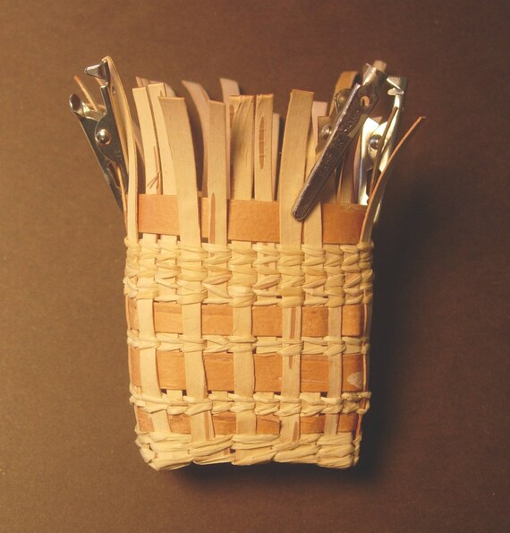 Digital Download Pattern for Birch Bark Necklace Basket | Etsy