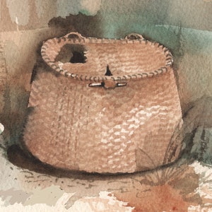 Basket Note Cards - Etsy