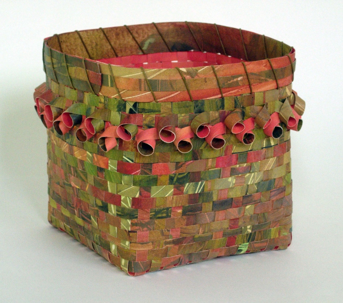 PATTERNS - PAPER BASKETS - Etsy