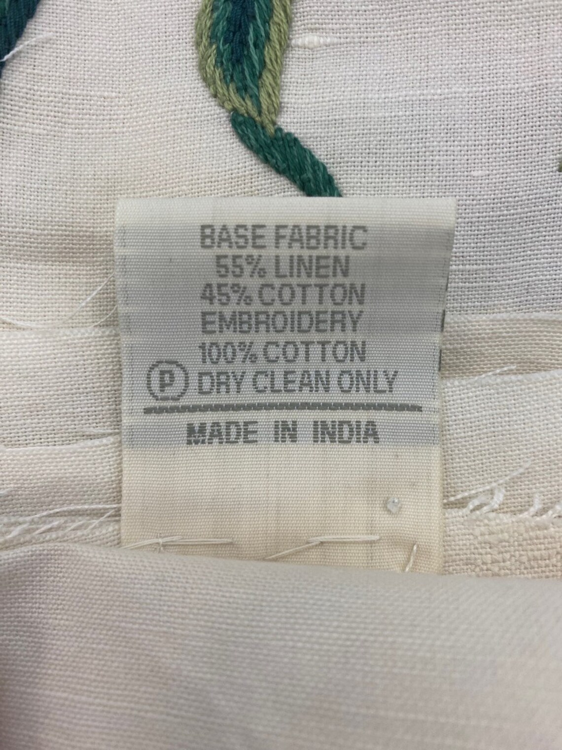 Chelsea Textiles "carnation and Cornflower Vine" Fabric Remnants - Etsy