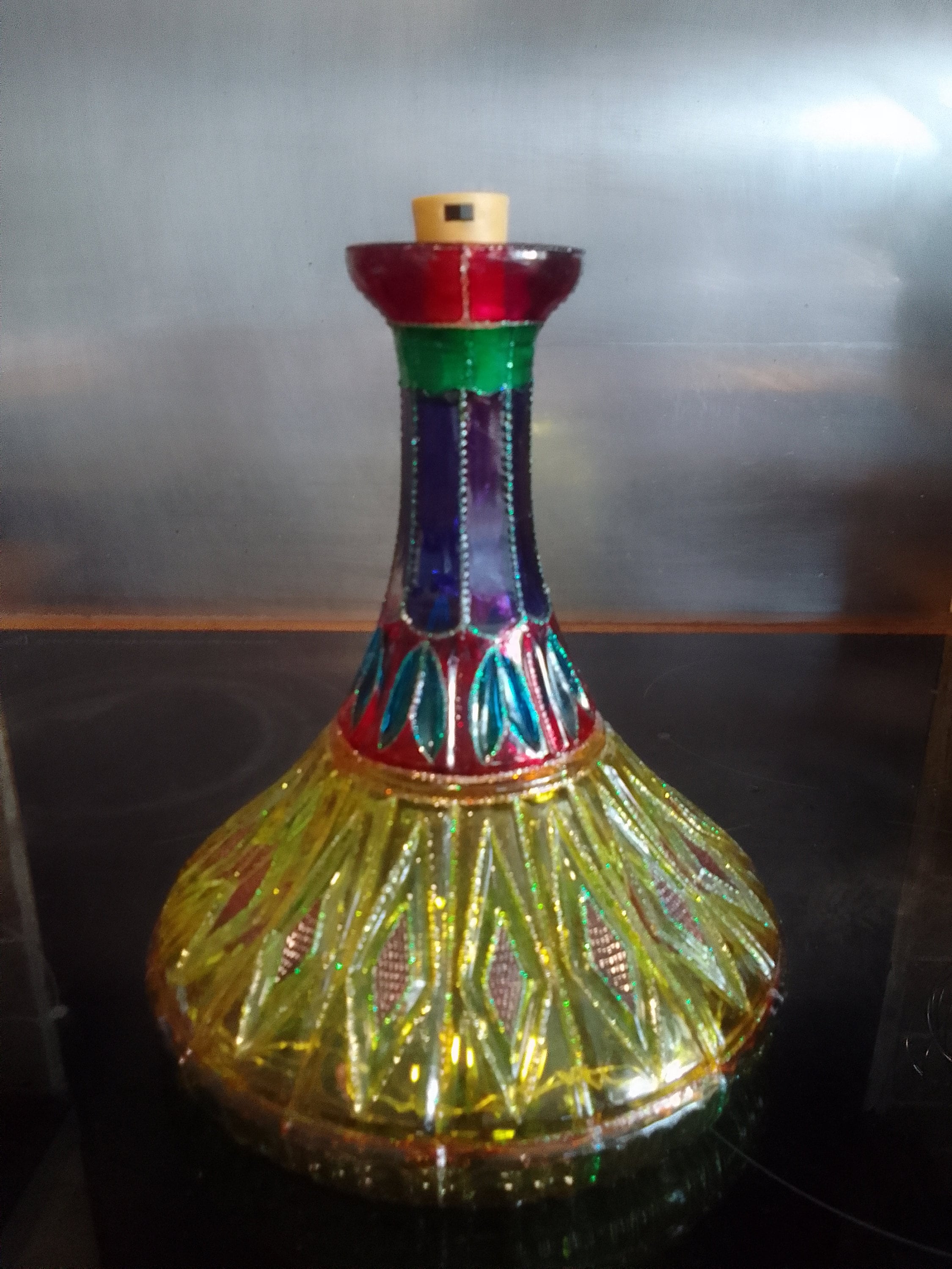 Large Hand Painted Ship Decanter Lamp 1.331kg - Etsy