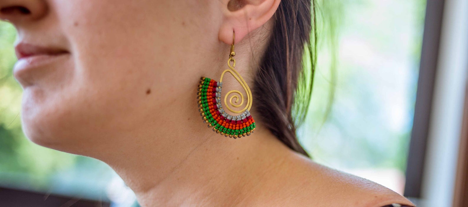 Micro Macrame Earrings - Etsy