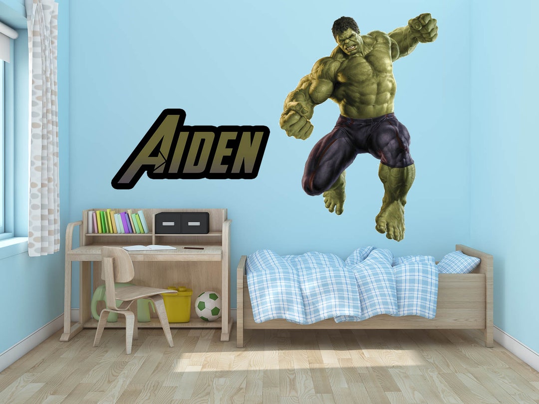 Disney Decals, Hulk Wall Decal,game Room Decals,hulk Decals,hulk ...