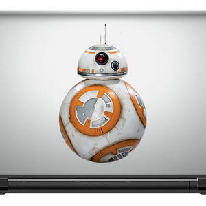BB8 Wall Decal, Star Wars Art Decor, Star Wars Decal, Star Wars BB8 ...