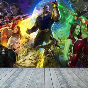 Avengers Decal, Avengers Decor, Fathead Mural, Avengers Kid's Room ...