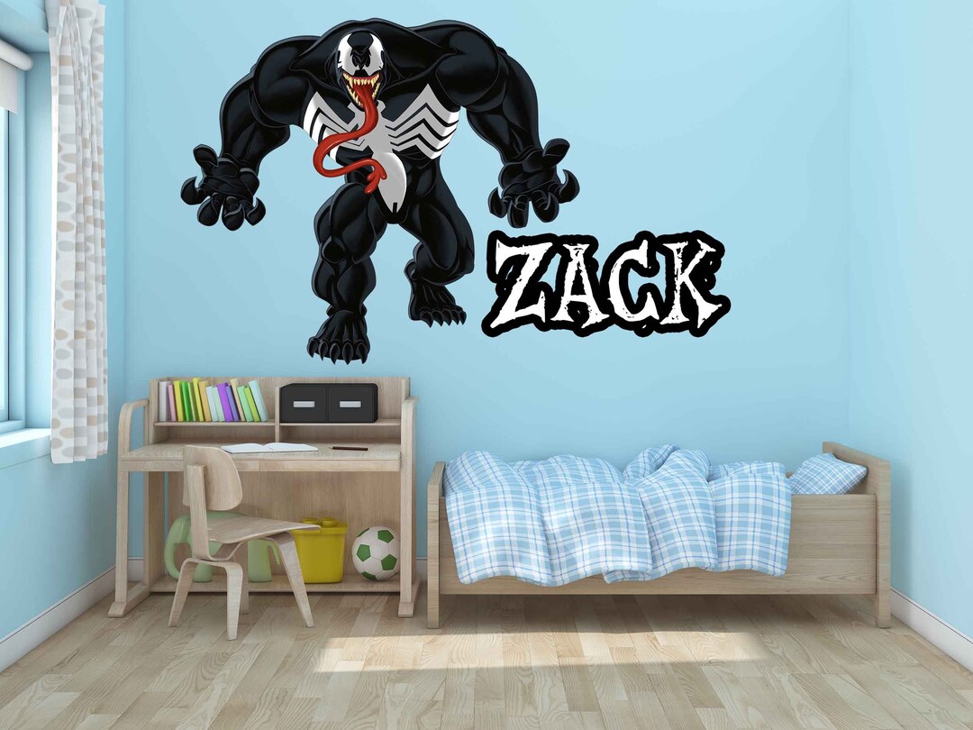 Disney Decals, Venom Wall Decal,game Room Decals, Venom Decals, Venom ...