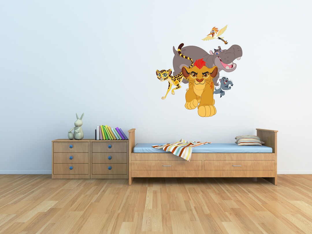 Disney Decals, Lion Guard Decal, Lion Guard Art,removable Decals ...