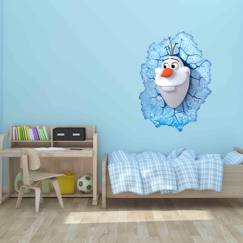 3d Frozen Decal - Etsy