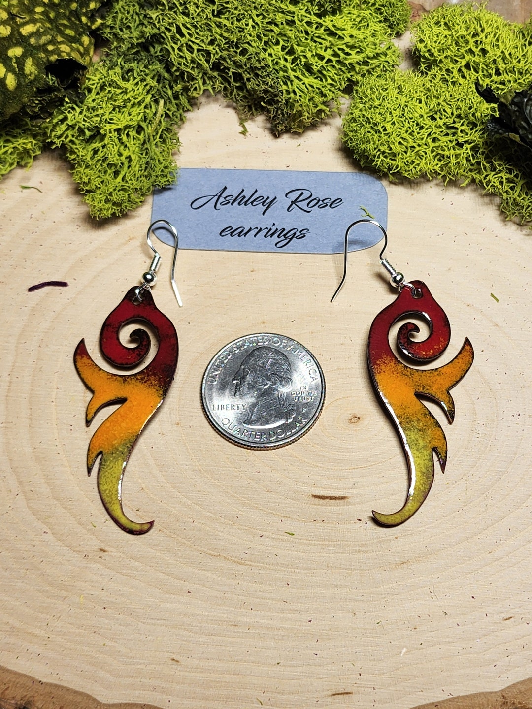 Flare Out Design With Red, Orange and Yellow - Etsy