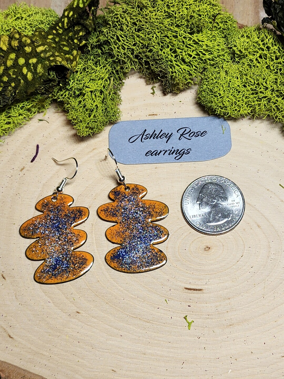 Scribble Design With Orange, Blue and White - Etsy