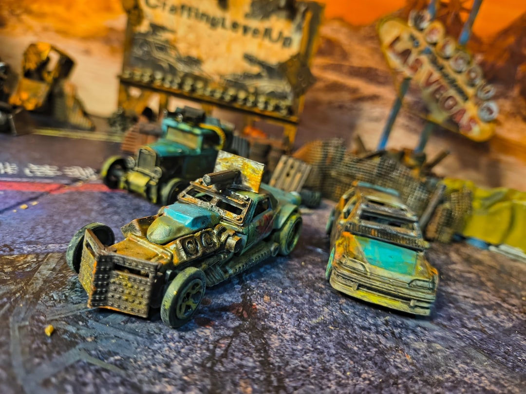 Gaslands Team: Armed Die Cast Car, Hot Rod and Jet Car - Car Wars, Death Race - Etsy