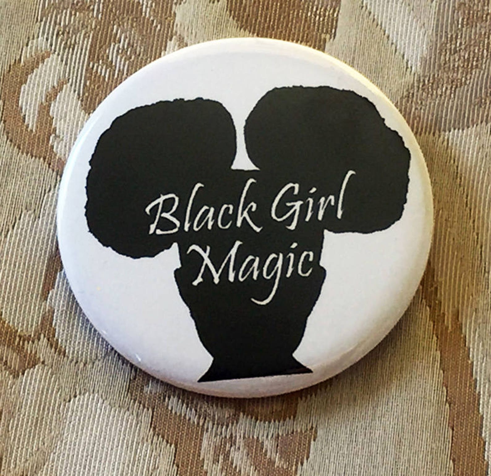 Black Girl Magic Button 2.25 Pinback - Etsy