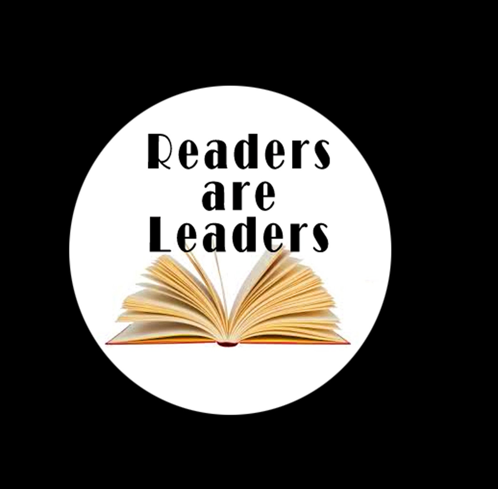 READERS ARE LEADERS Button 2.25 Pinback - Etsy