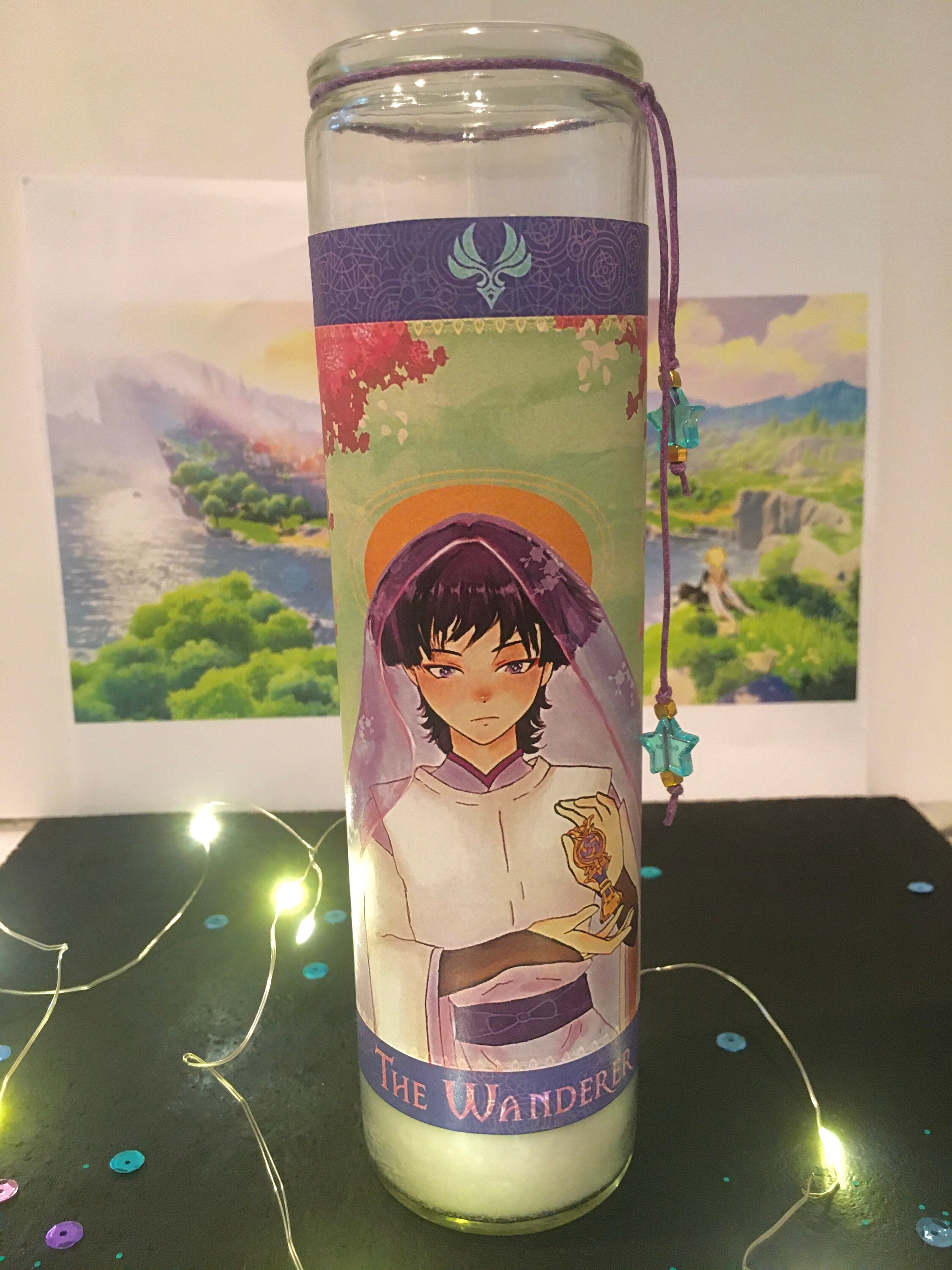 Genshin Impact Scaramouche Wishing Candles - Etsy