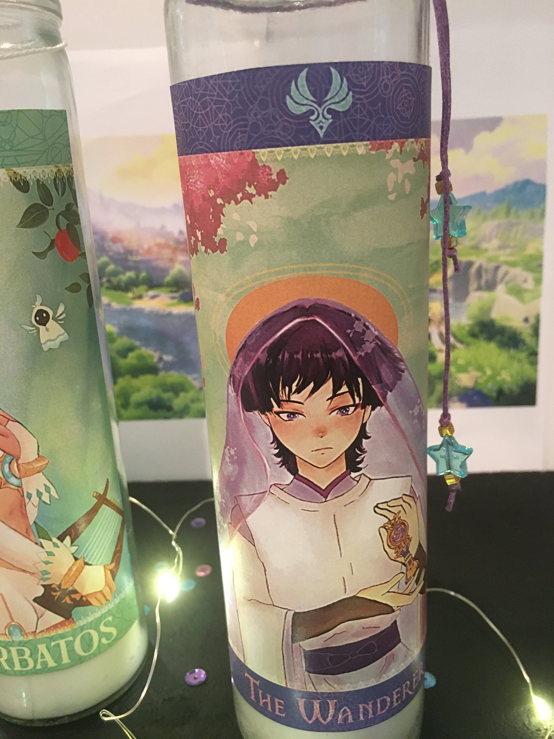 Genshin Impact Scaramouche Wishing Candles - Etsy