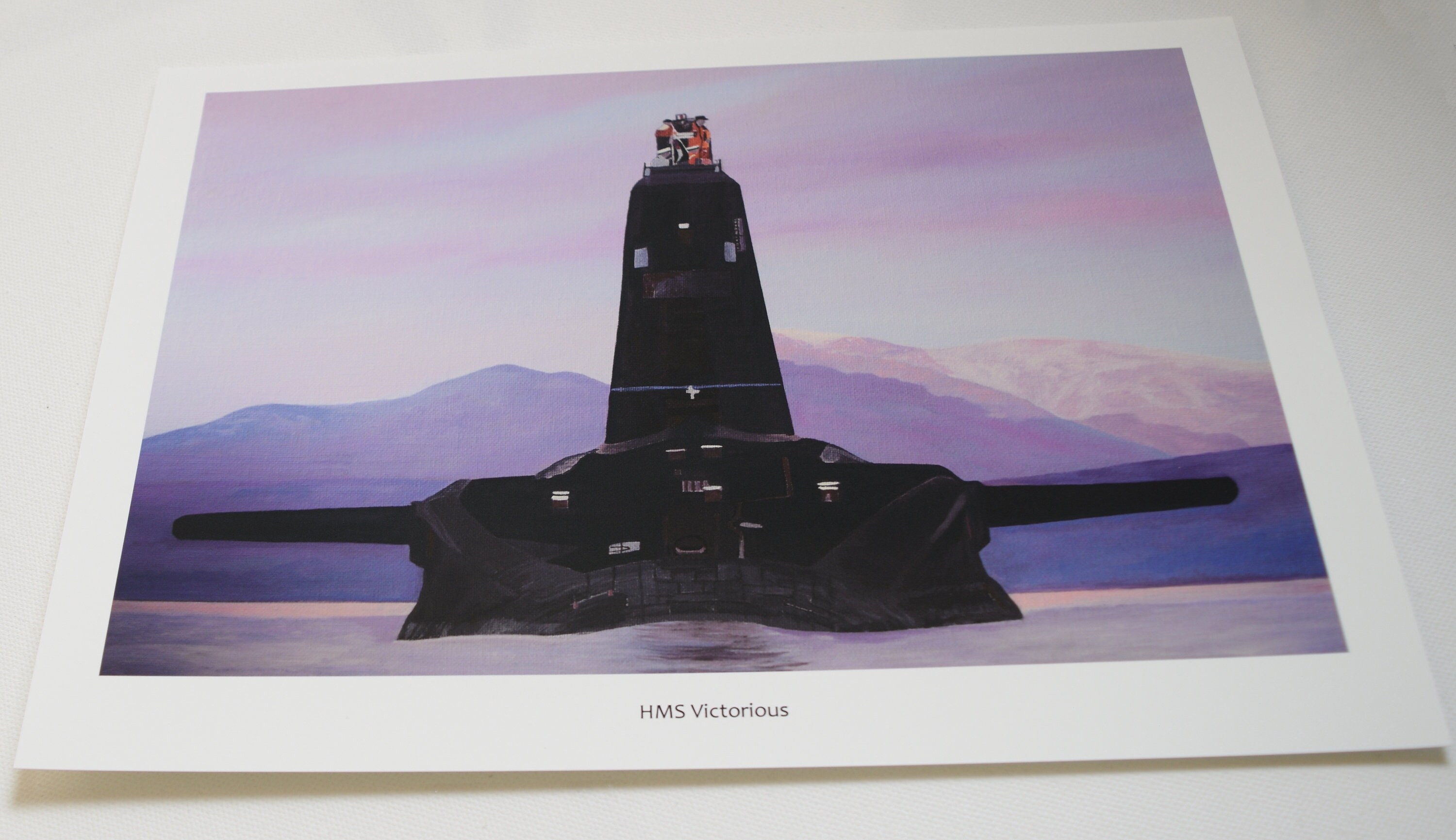 HMS Victorious,a4/a3 Print, Submarine, Art Print, Royal Navy Print ...