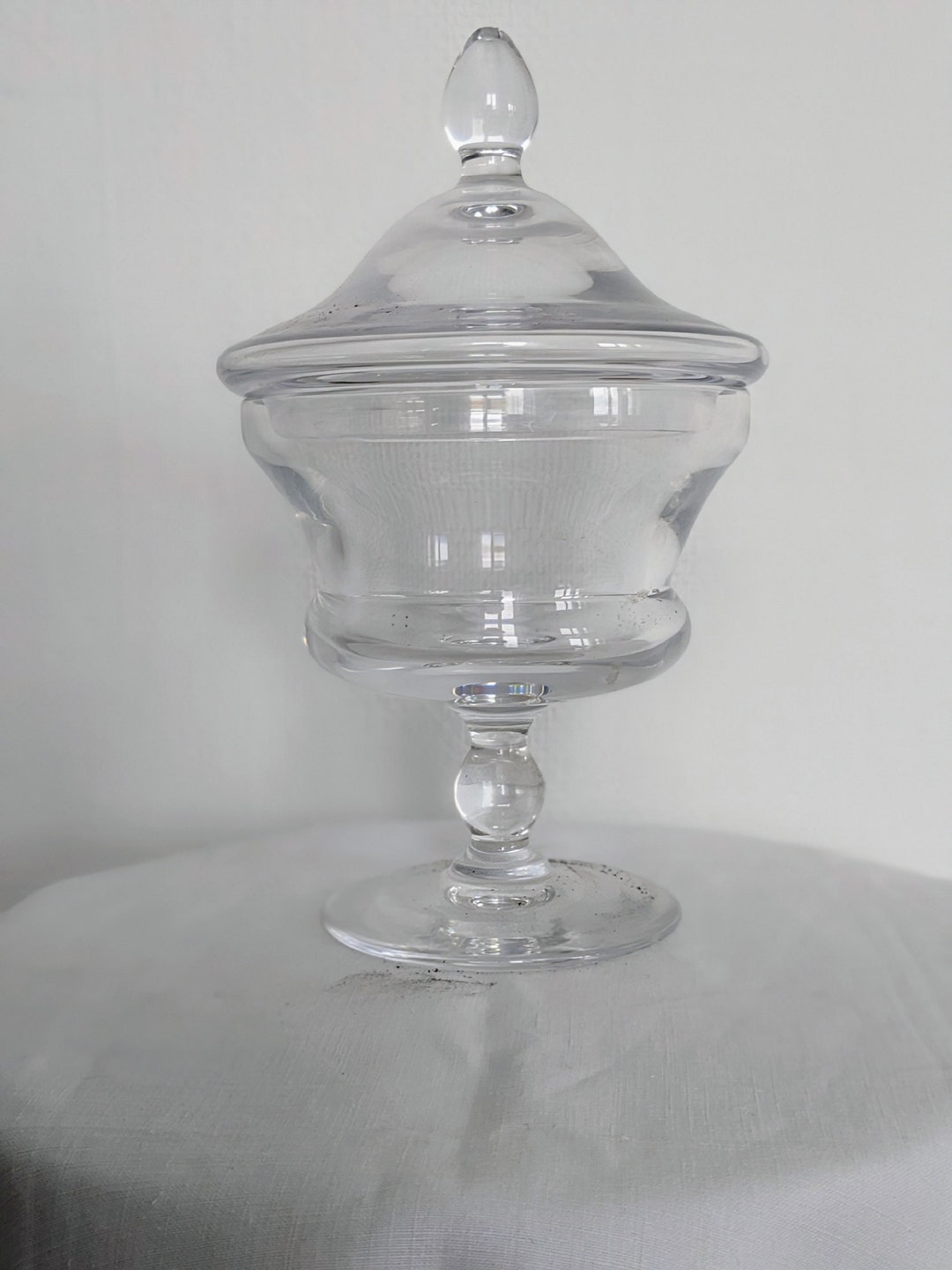 19th SEVRES Crystal Candy Bowl French Antique Drageoir or Sugared ...