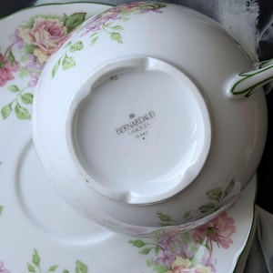 BERNARDAUD Limoges Eugénie De Montijo Large Breakfast Porcelain Cup and ...