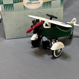 Hallmark Kiddie Car Classics 1935 Steelcraft Airmail Airplane by Murray ...