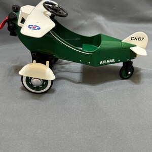 Hallmark Kiddie Car Classics 1935 Steelcraft Airmail Airplane by Murray ...