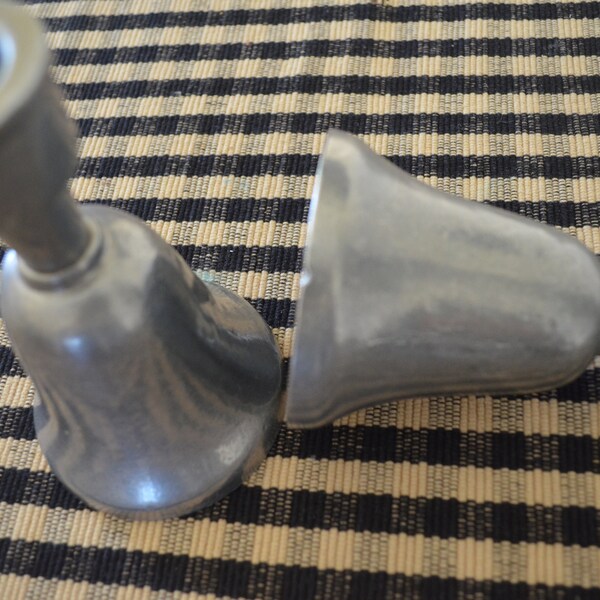 Pewter Bells - Etsy