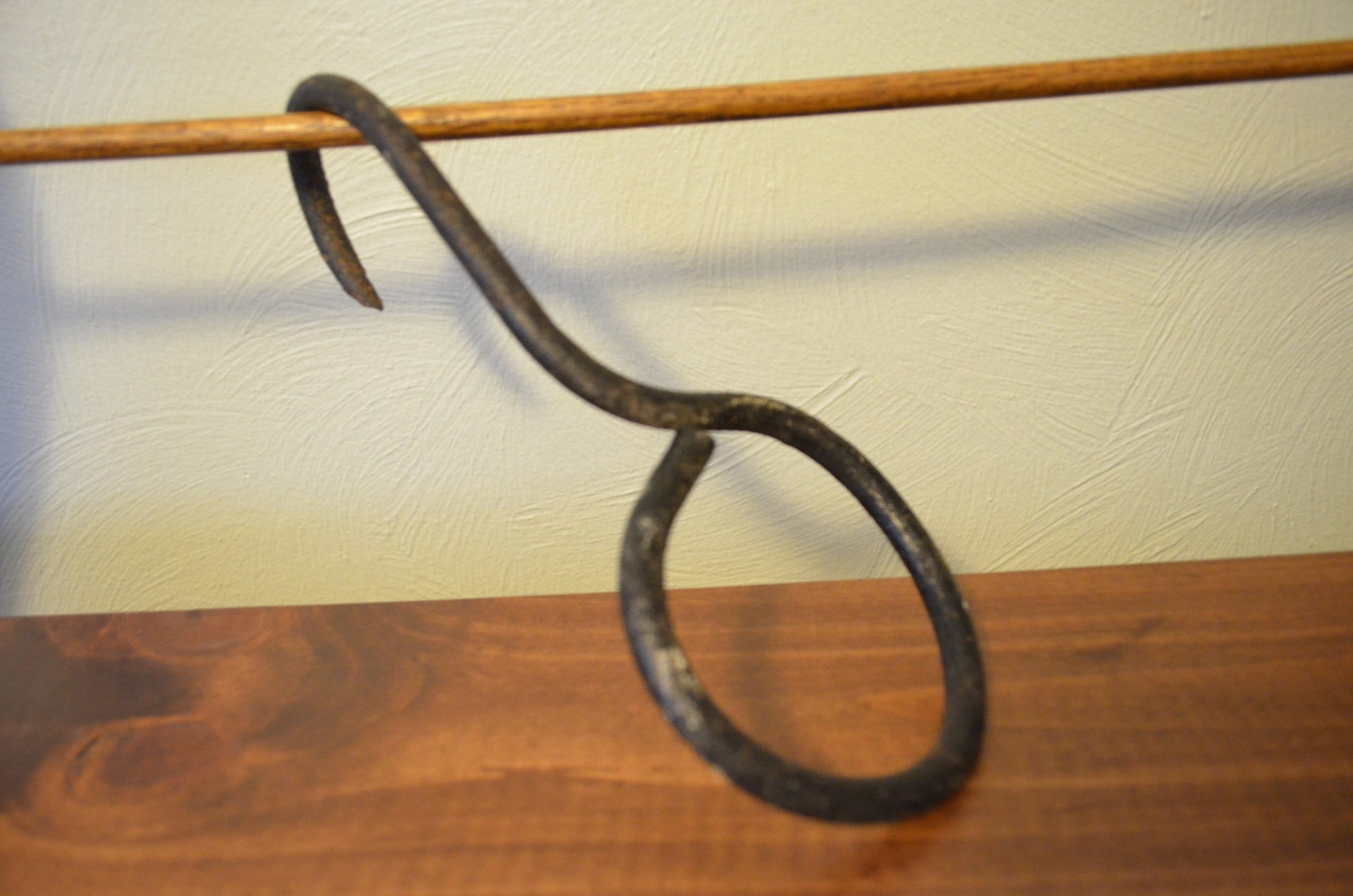 Hand Forged Hay Hook Ice Meat Bale Hook Rustic Primitive Farmhouse ...