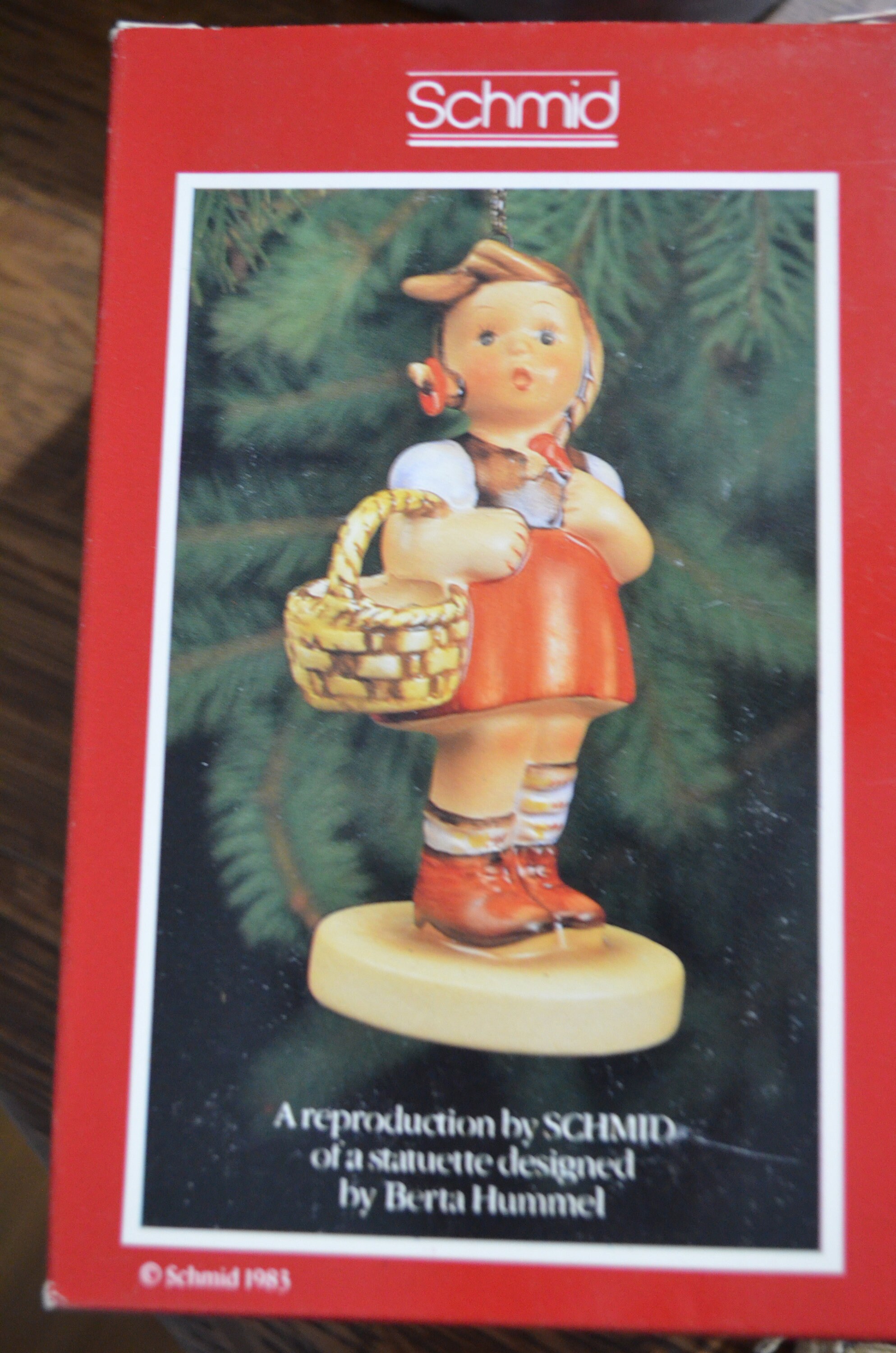 Schmid "sweetheart" 1984 2nd Edition Annual Ornament Reproduction by ...