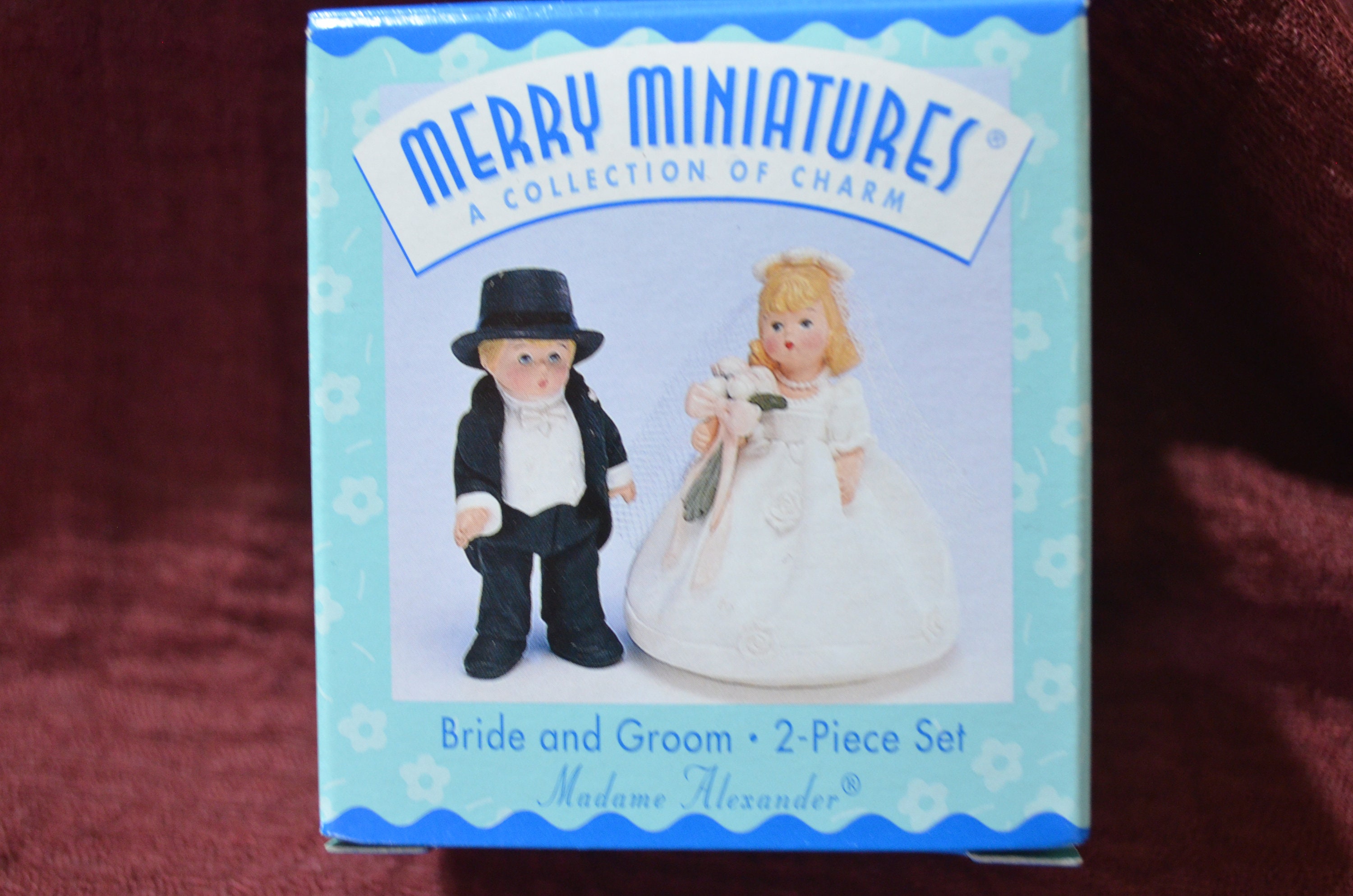 Bride and Groom 2 Piece Set Madame Alexander Merry Miniatures - Etsy