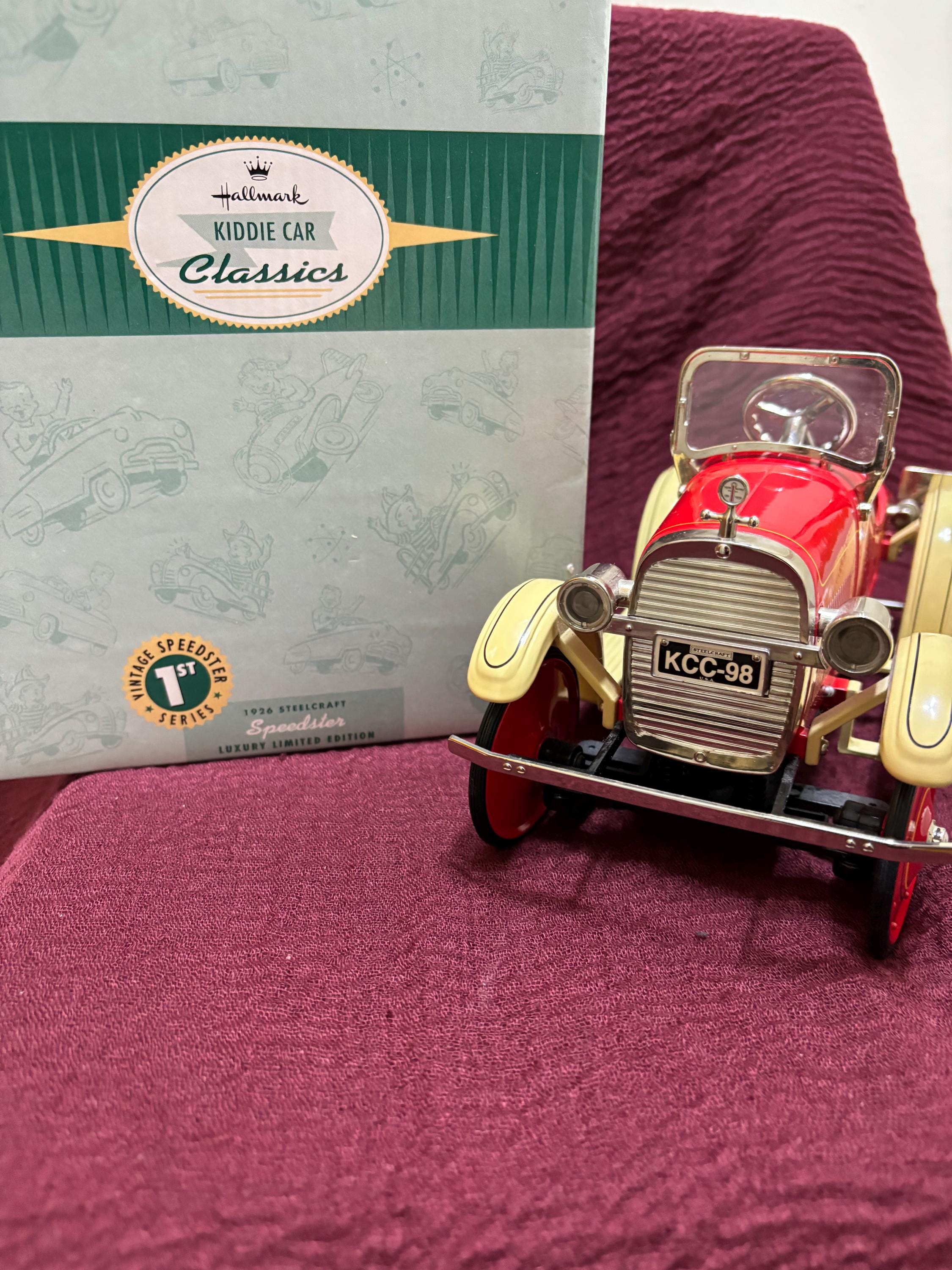 1926 Steelcraft Roadster Hallmark Kiddie Car Classics Number 13356 Car ...
