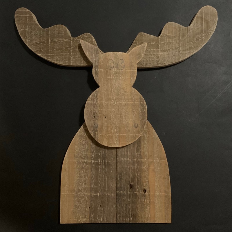 Wooden Moose - Etsy